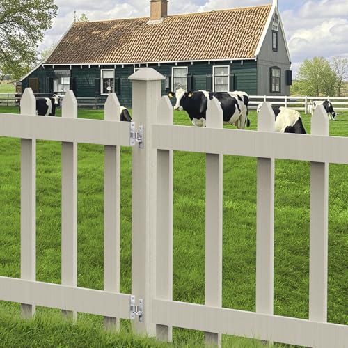 Wall Mount Flat Back Chain Link Fence Gate Hinge - 5/8 Hinge Pin 2 Pack ...