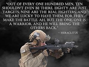 Amazon.com: Swat Poster Swat Team Poster Heraclitus Quote 18X24 ...