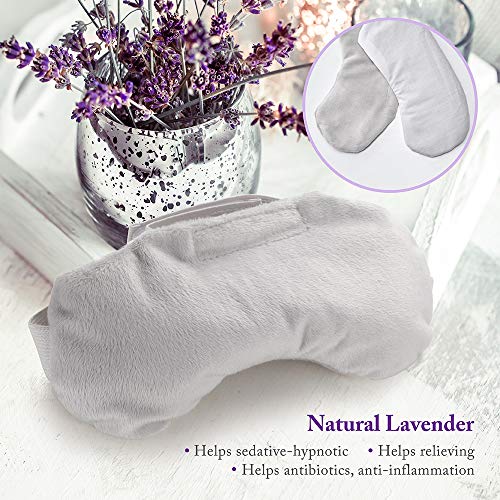 Unimi Heated Eye Mask for Dry Eyes, Microwaveble Moist Eye Compress for ...