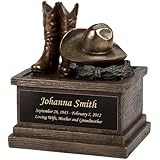 Amazon.com: 500 Cowboy/Western Horse Sunset Adult Cremation Urn: Home ...