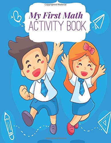 My First Math activity Book: Ages 2-4, Math Activity Book, Number ...