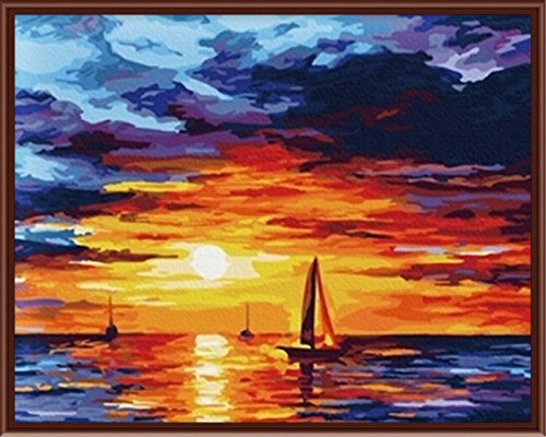 Seascape Paint By Number Kits For Adults | Paint By Number Seascapes