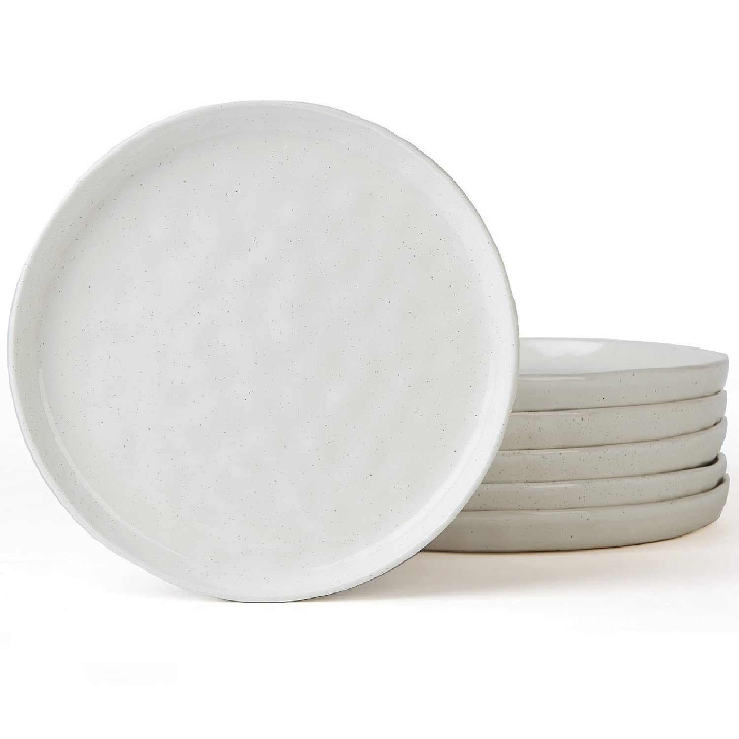 famiware Mars 6 Pieces Dinner Plates, 10.25 inch Plate Set, Scratch ...