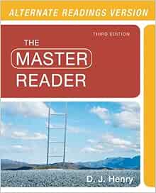 The Master Reader, Alternate Edition (3rd Edition): Henry, D. J ...