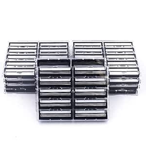 Amazon.com: 100 Taconic Shave Twin Blade Razor Cartridges with ...
