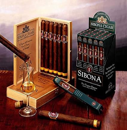 Sibona Confezione regalo" CIGAR" (Box da 20 sigari astucciati ...