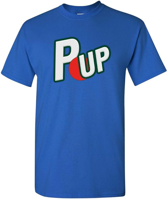 Amazon.com: Pup-Up T-Shirt, Royal, S: Clothing