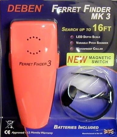 Deben ferret finder MK3 Hi-Vis including 1 collar by Deben: Amazon.de ...