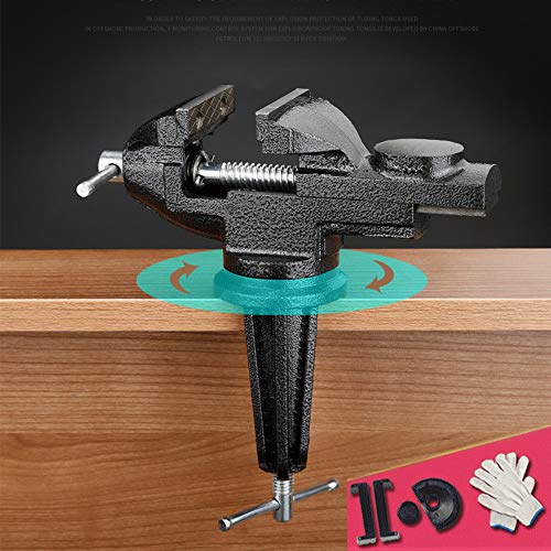 Bench Vise Home Vise Clamp-On Vise, 2.5" black | Pricepulse