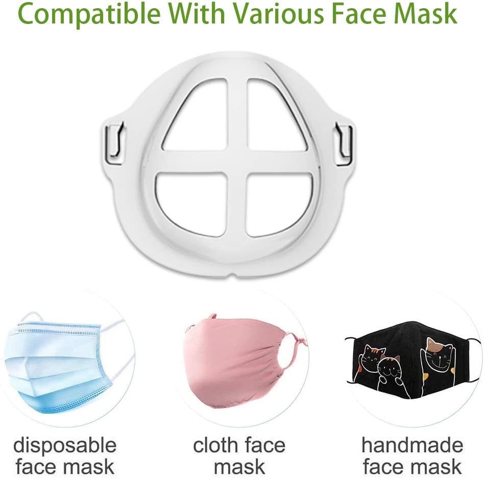 3D Face Bracket, Silicone 3D Face Inner Support Frame, Reusable 3D Face ...
