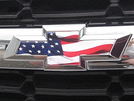 Amazon.com: EmblemsPlus American Flag Chevy Colorado Truck Grille and ...