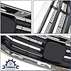 Front Grille With Chrome Surround Molding Frame Compatible With 2008 ...
