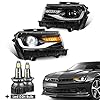 MOSTPLUS LED Projector Headlight Compatible for 2014 2015 Chevy ...
