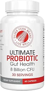 Amazon.com: Silver Fern Ultimate Probiotic Supplement Vegicaps - Daily ...