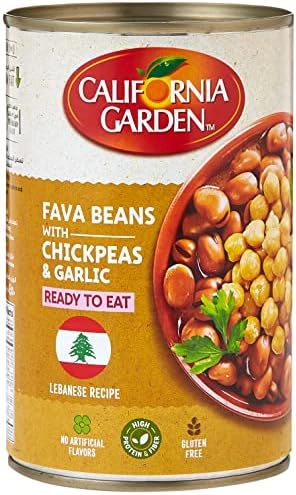 California Garden Lebanese Recipe Fava Beans Can 450 G price in Saudi ...