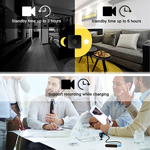 Mini Surveillance Camera,Conbrov T33-Conbrov T33 Mini Home Security Cam ...