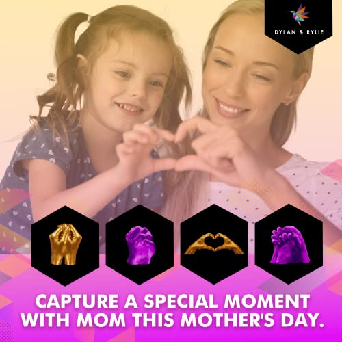 Dylan & Rylie Hand Casting Kit For Couples With Base - Complete DIY ...