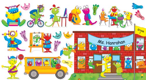 Monsters Back to School Bulletin Board | Amazon.com.br