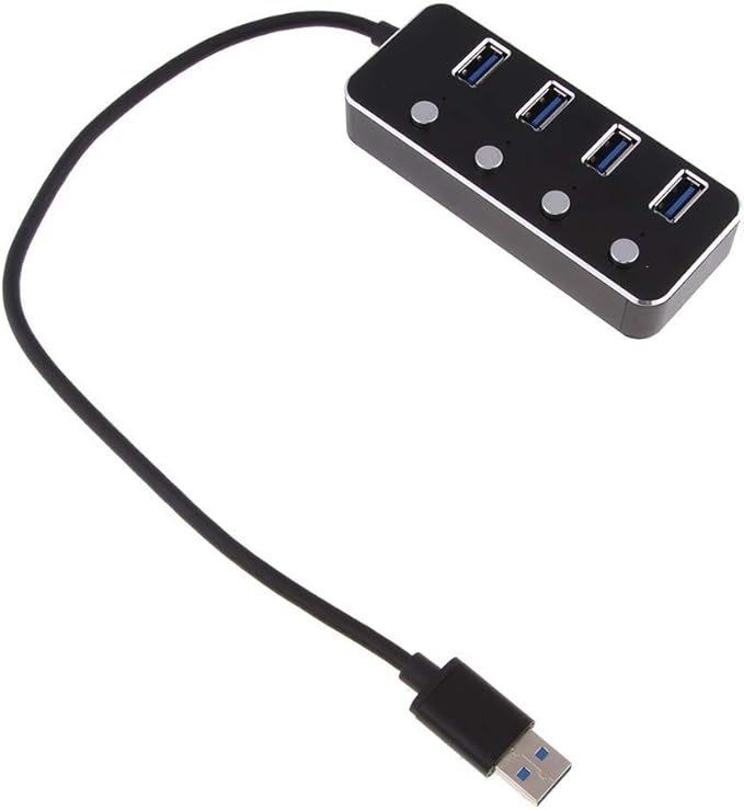 Amazon.com: nouler Juler 4-Port USB 3.0 Hub Expansion Junction Box with ...