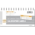 Amazon.com : Calibration Labels - Self Laminating with Spiral Bound ...