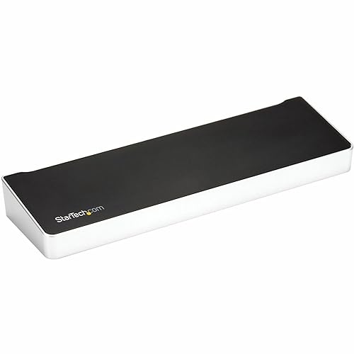 StarTech.com USB-C Triple Monitor Docking Station for MacBook Pro / Air ...