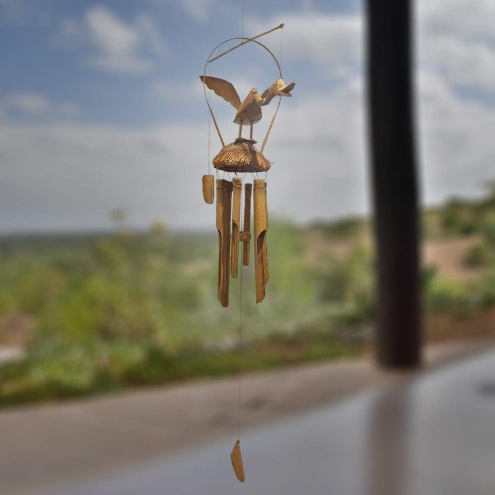 VIE Naturals Bamboo Wind Chimes, Duck – BigaMart