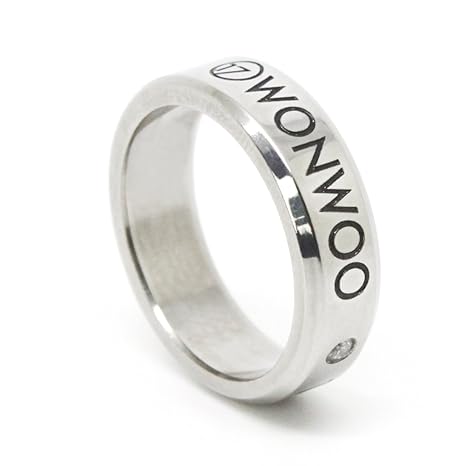 Buy Fanstown Kpop Seventeen Finger Ring Member Name Birthday Ring with ...