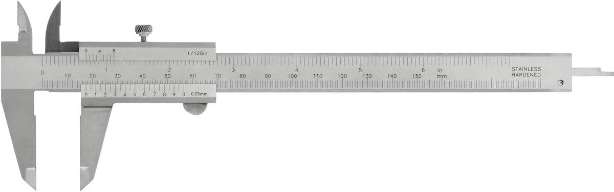 Messschieber Nonius 1/20 200 mm: Amazon.de: Baumarkt