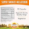 Melatonin Capsules by Sundown, for Sound, Quality Sleep*, Vegetarian ...