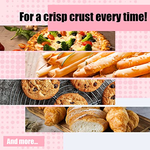 2 Pack Perforated Silicone Baking Sheet Mat,Non-Stick Reusable Food Safe Cookie Sheet liners for ...