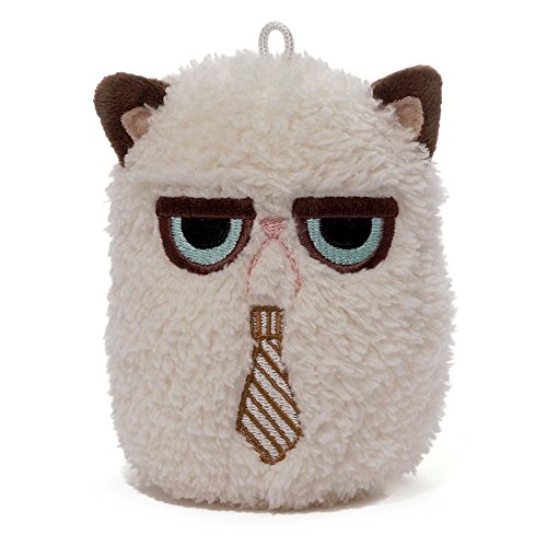Gund Grumpy Cat Mini Plush with Tie, 4" in Pakistan - StarShop.pk