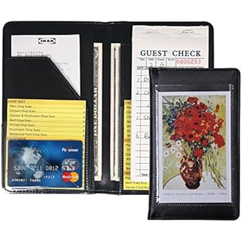 Amazon.com: Server Book for Waitress | Waitress book that fits in ...