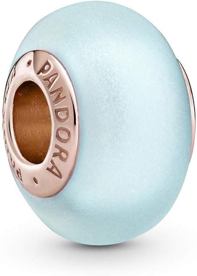 PANDORA Rose Murano 789420C00 Frosted Blue: Amazon.co.uk: Clothing