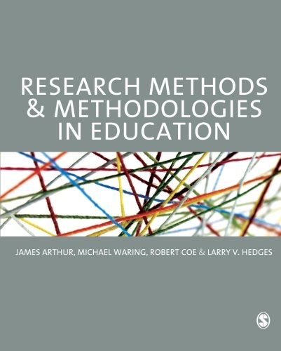 Research Methods and Methodologies in Education | Pricepulse