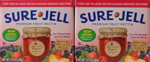 Amazon.com : Sure Jell Premium Fruit Pectin, 1.75 Oz (49g) Twin Pack ...