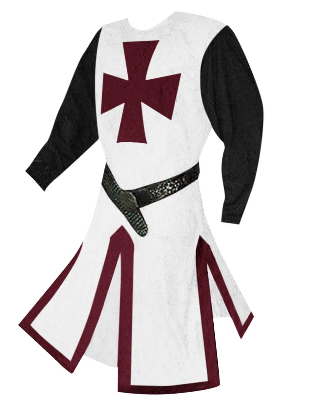 Runcati Mens Medieval Crusader Knights Tunic Renaissance Warrior ...