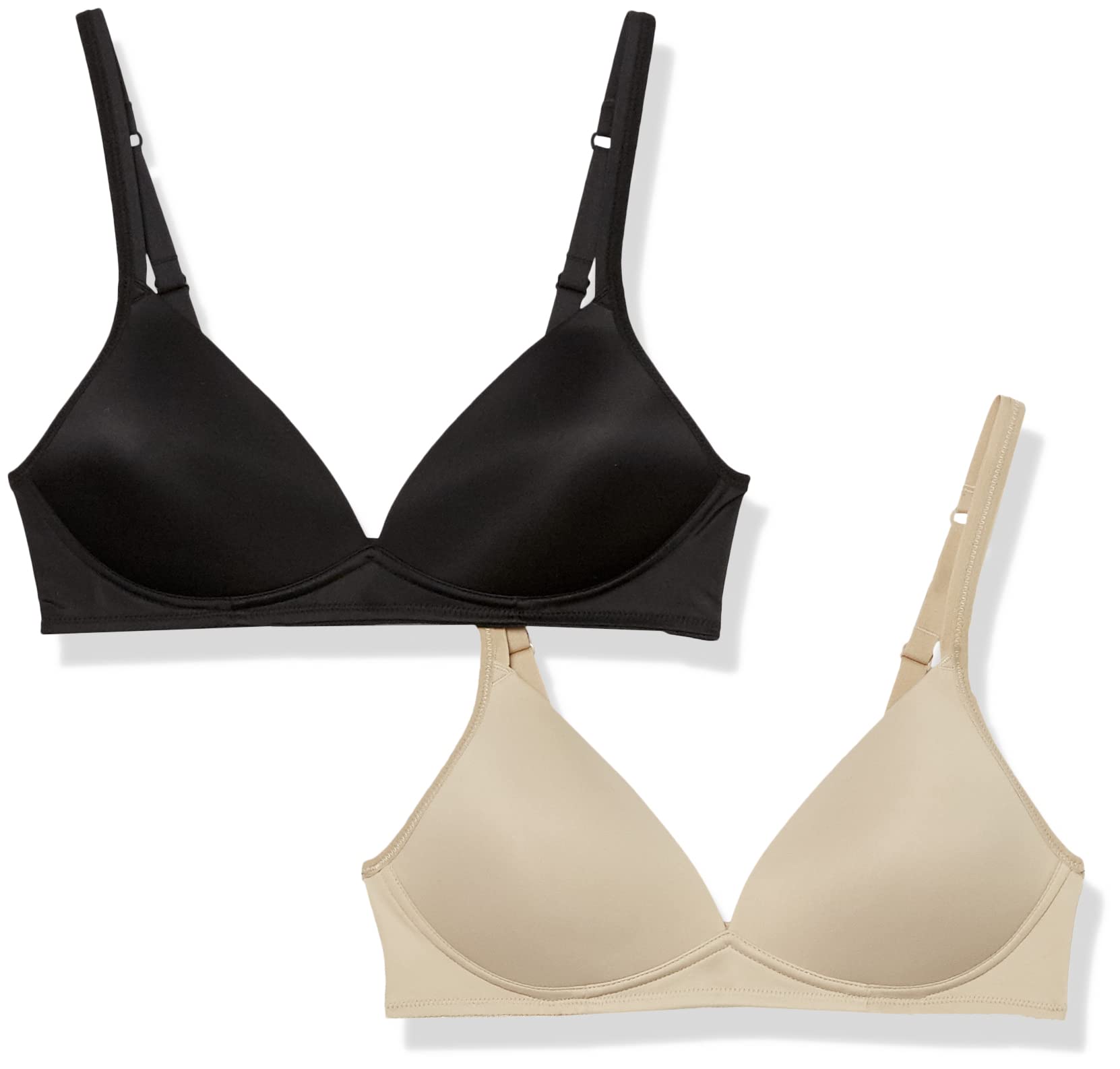 Warner's Women's Blissful Benefits Wireless Lift T-Shirt Bra 2-Pack ...