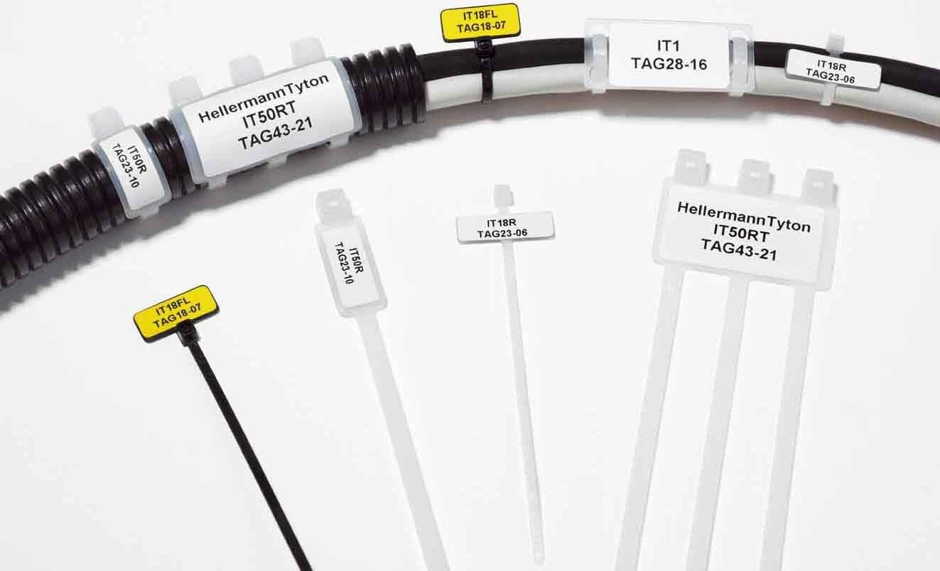 HELLERMANN TYTON Cable Marking Labels: Amazon.co.uk: Electronics