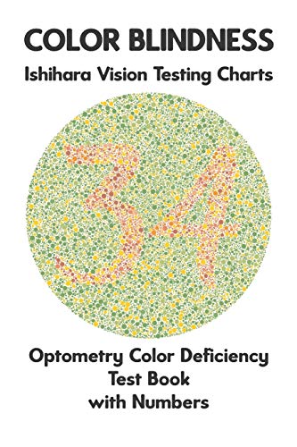 Buy Color Blindness Ishihara Vision Testing Charts Optometry Color Buy Color Blindness Ishihara Vision Testing Charts Optometry Color