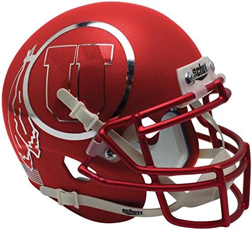 Utah Utes Satin Red Chrome Decal Officially Licensed Full Size XP ...