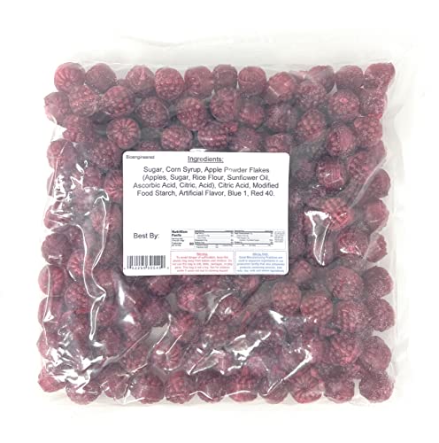 Red Raspberries, Filled Hard Candy, 2 Lbs. | Pricepulse