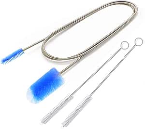 Amazon.com: Flexible Drain Cleaning Brush for Sink Drains, Bottles ...