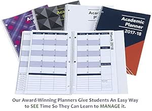 Amazon.com: 2017-2018 Academic Planner, A Tool For Time Management ...