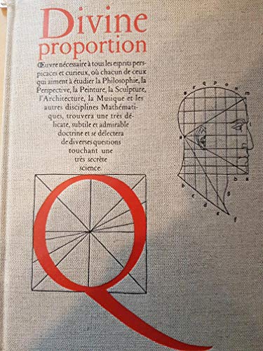 DIVINE PROPORTION (French Edition): PACIOLI: 9782901362111: Amazon.com ...