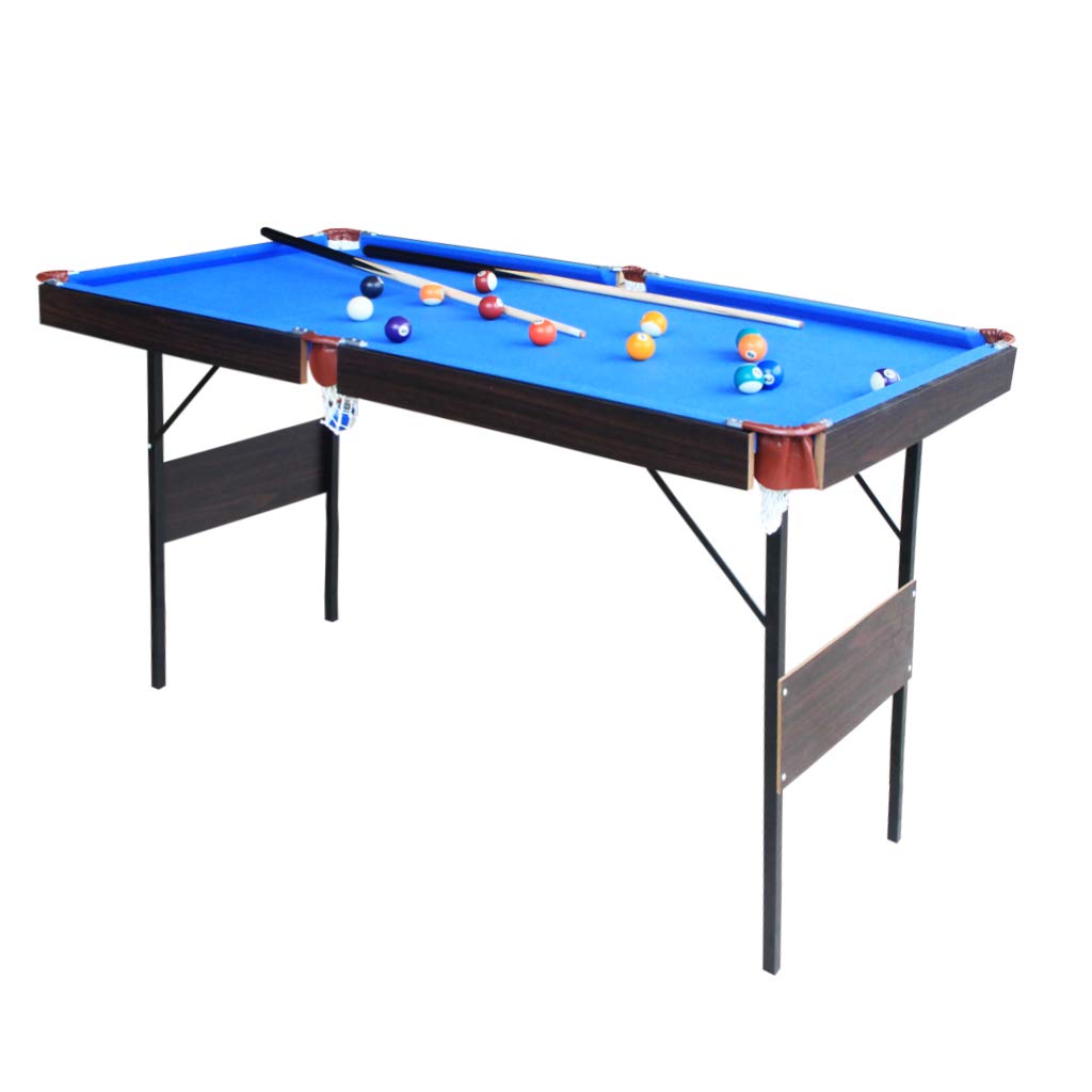 Buy KAKIBLIN 55 Folding Pool Table Set Mini Billiard Table Portable 