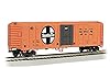 Bachmann Trains 50' Steel Reefer Car - ATSF #56252 - HO Scale Prototypical Orange in Saudi ...