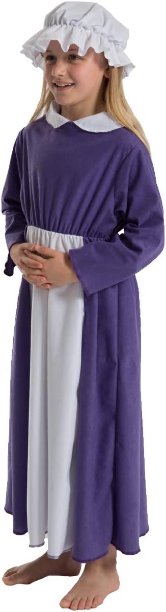 Charlie Crow Alice Victorian / Edwardian Maid Costume For Kids. 7-9 ...