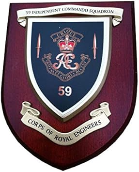 Military 59 Independent Commando Royal Engineers Wall Plaque: Amazon.co ...