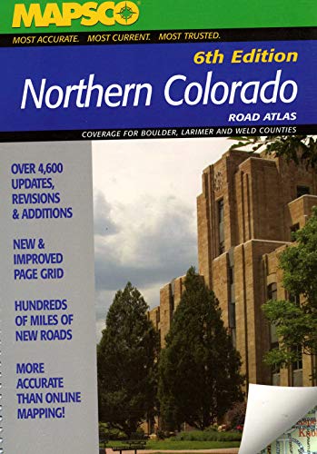 Northern Colorado Street Atlas (MAPSCO): MAPSCO: 9781569664452: Amazon ...