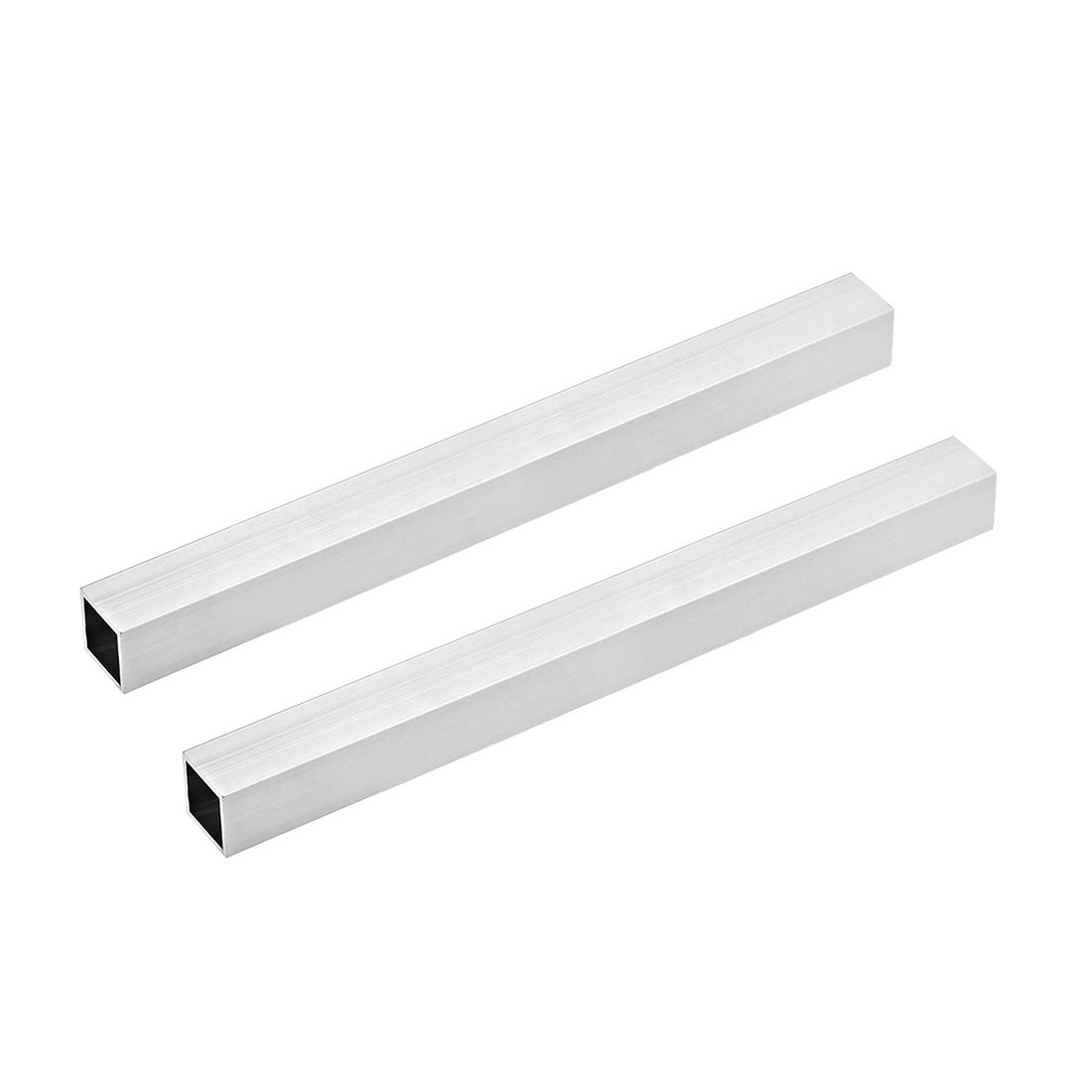 uxcell 6063 Aluminum Square Tube, 25mmx25mmx1.2mm Wall Thickness 300mm ...